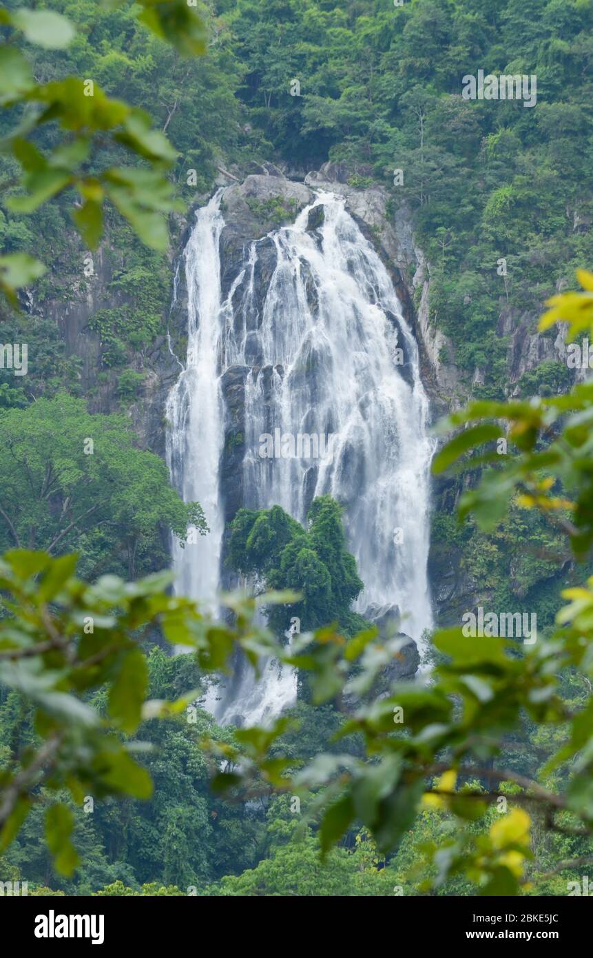 Klong lan Waterfall is big waterfall in thailand ,province Kampang phed ...