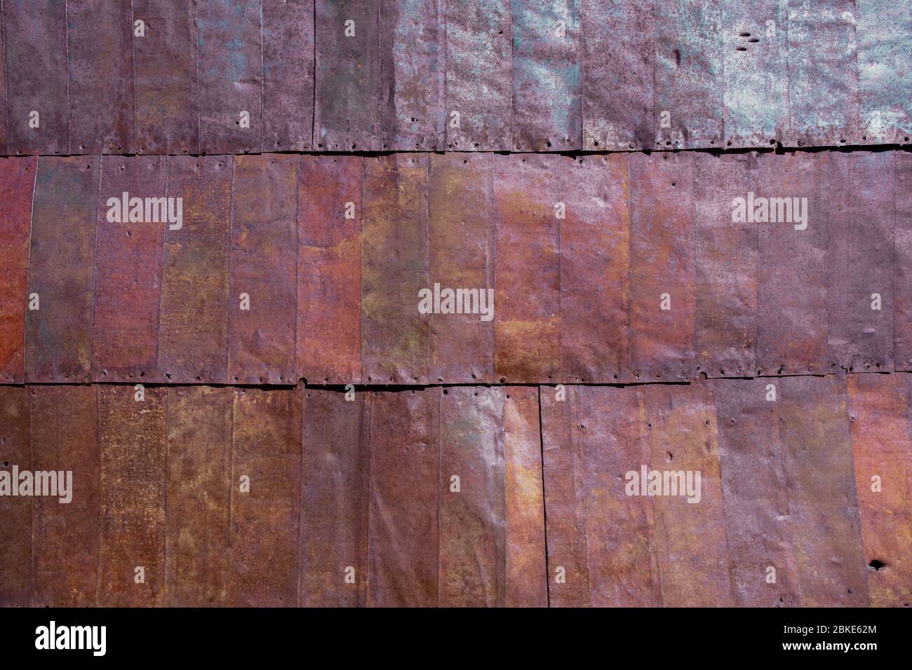 Corrugated metal texture hi-res stock photography and images - Alamy