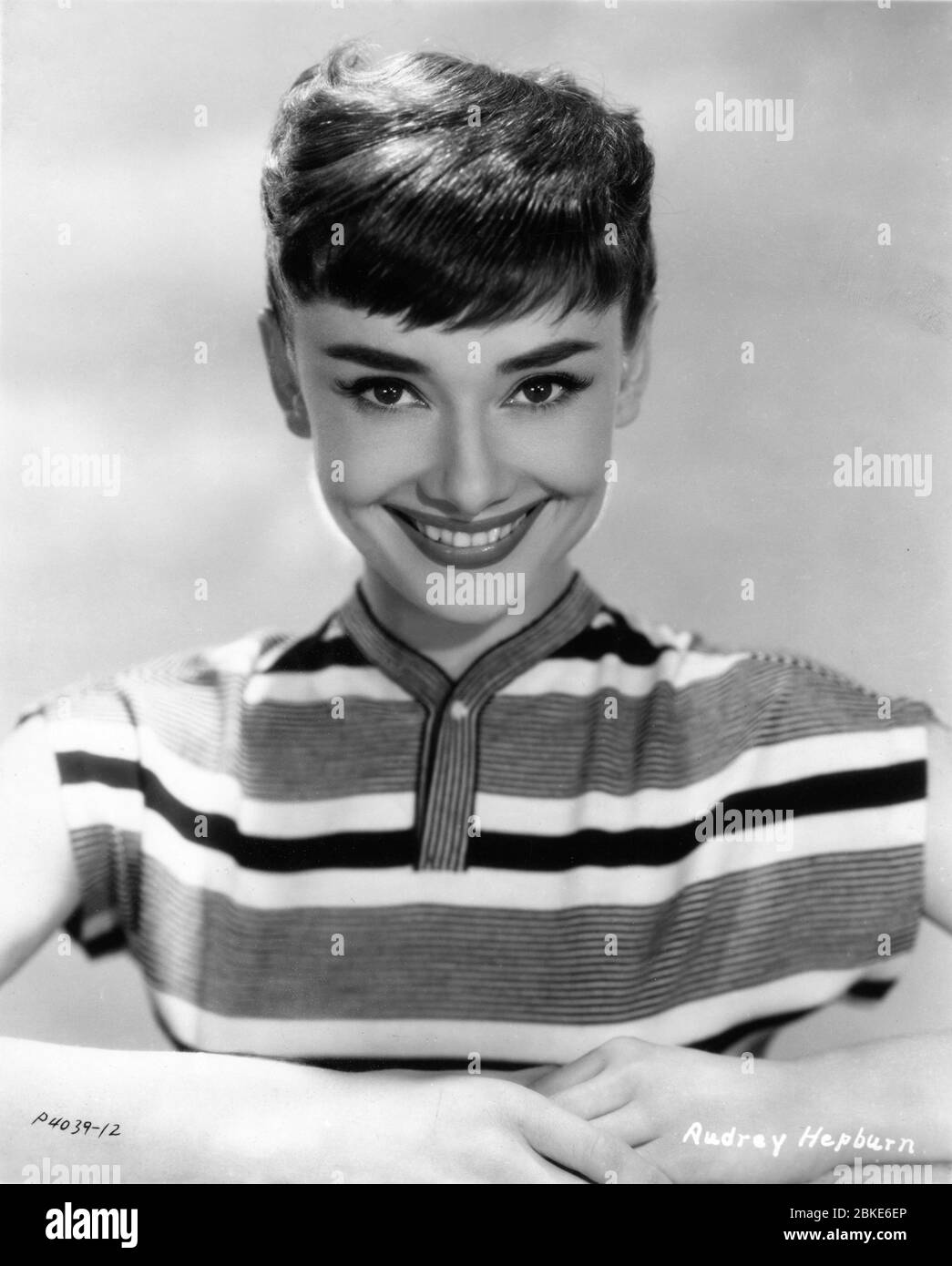 AUDREY HEPBURN 1953 Publicity Portrait by BUD FRAKER for Paramount ...