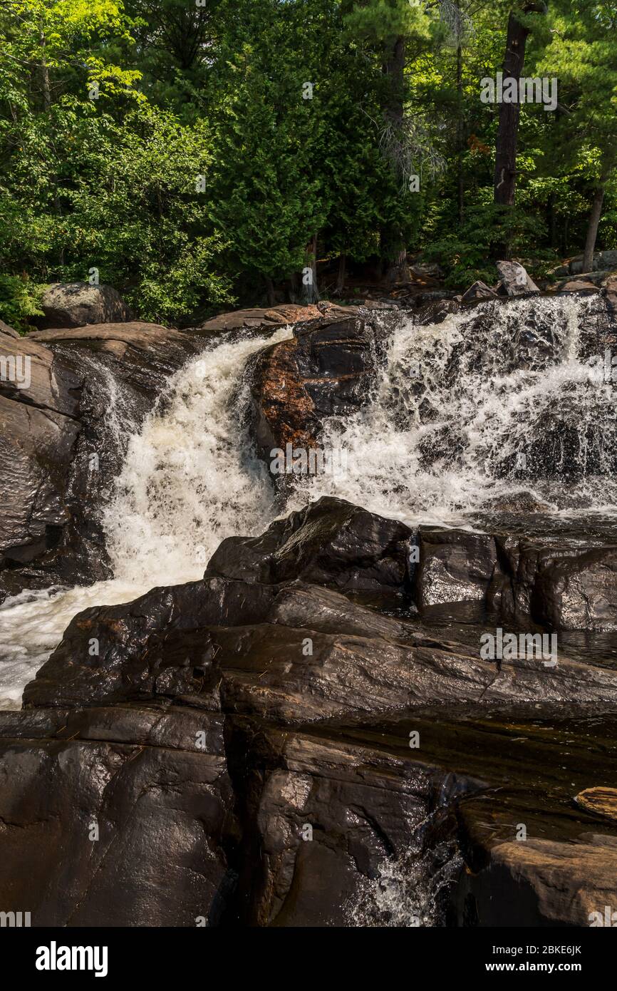 Scenic Waterfalls in summer Stock Photo - Alamy