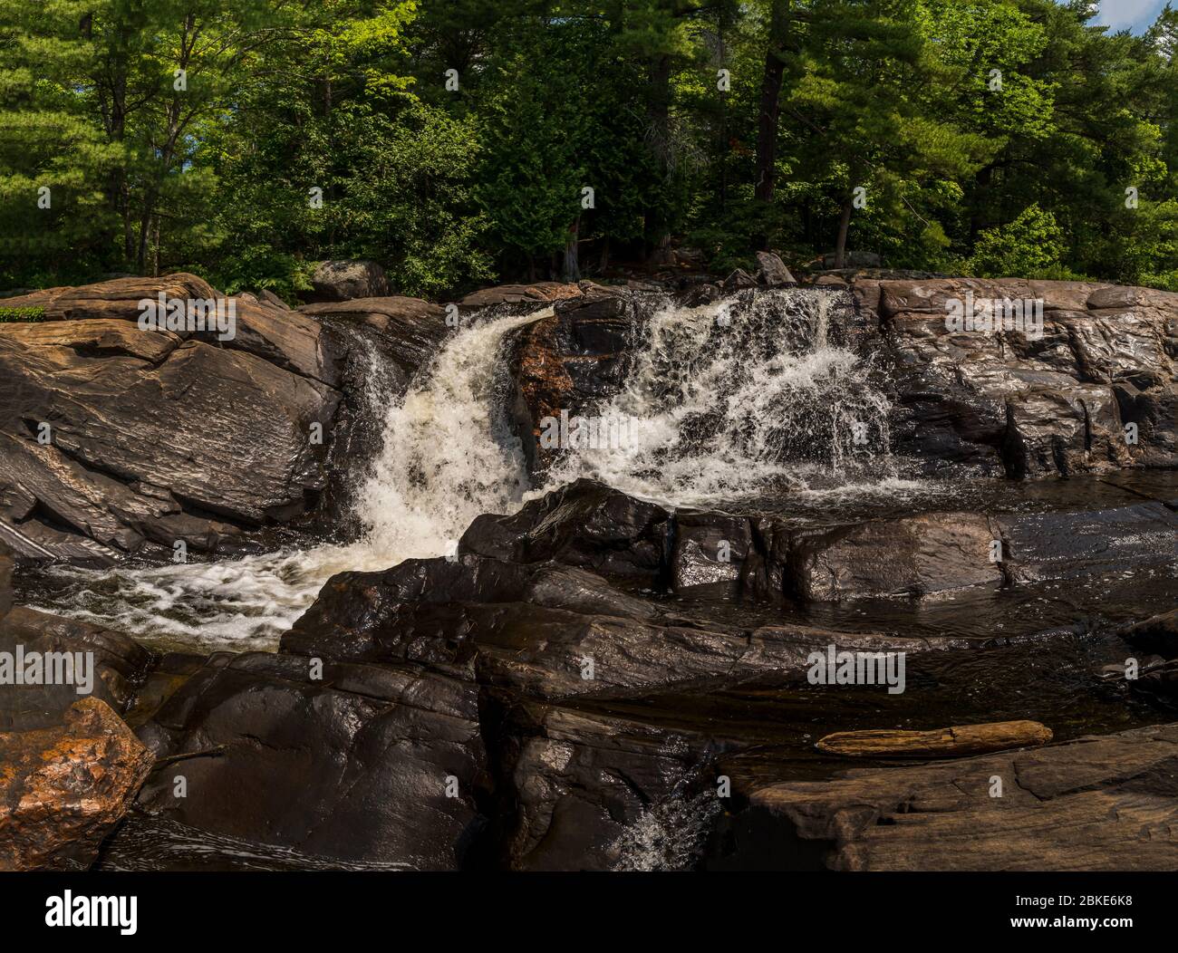 Scenic Waterfalls in summer Stock Photo - Alamy