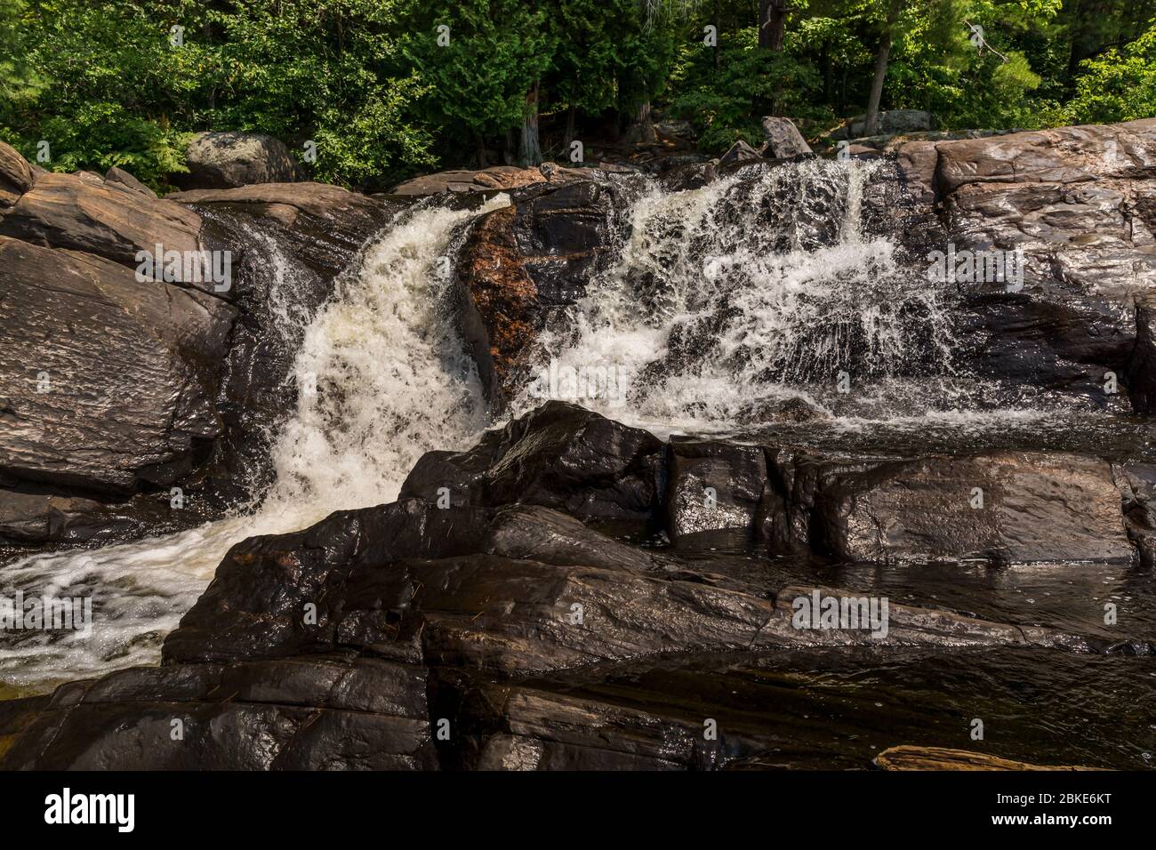 Scenic Waterfalls in summer Stock Photo - Alamy