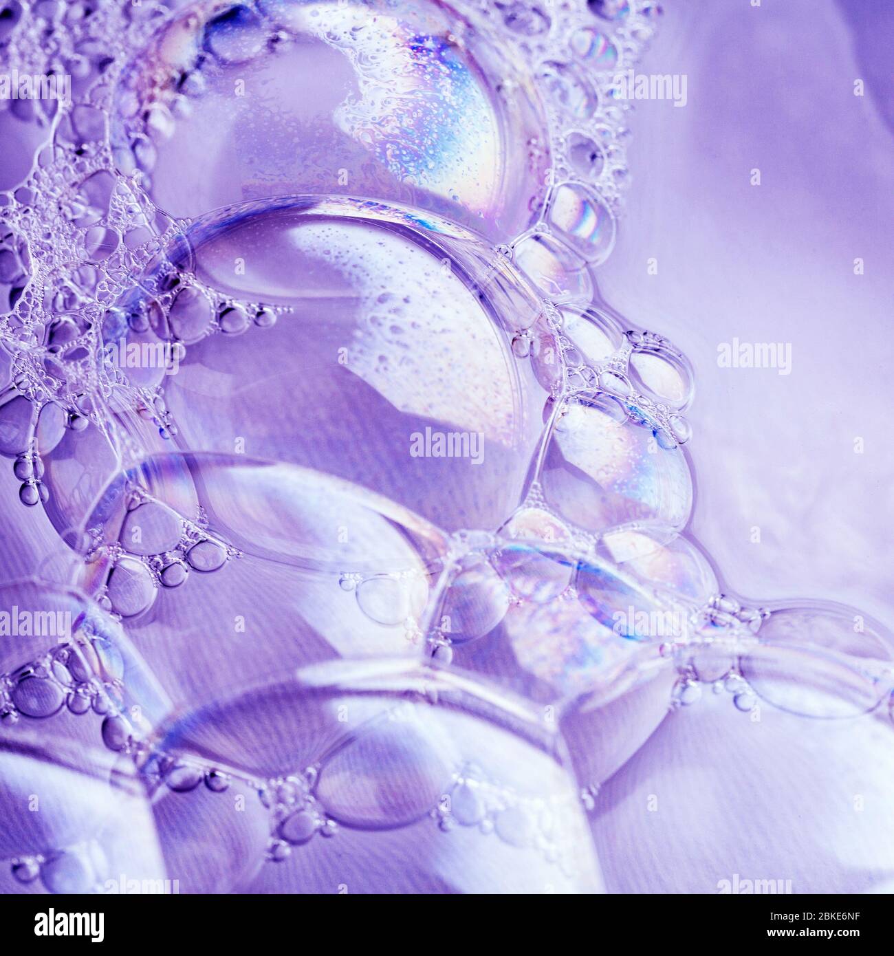 geometric shapes with bubbles - close up Stock Photo - Alamy