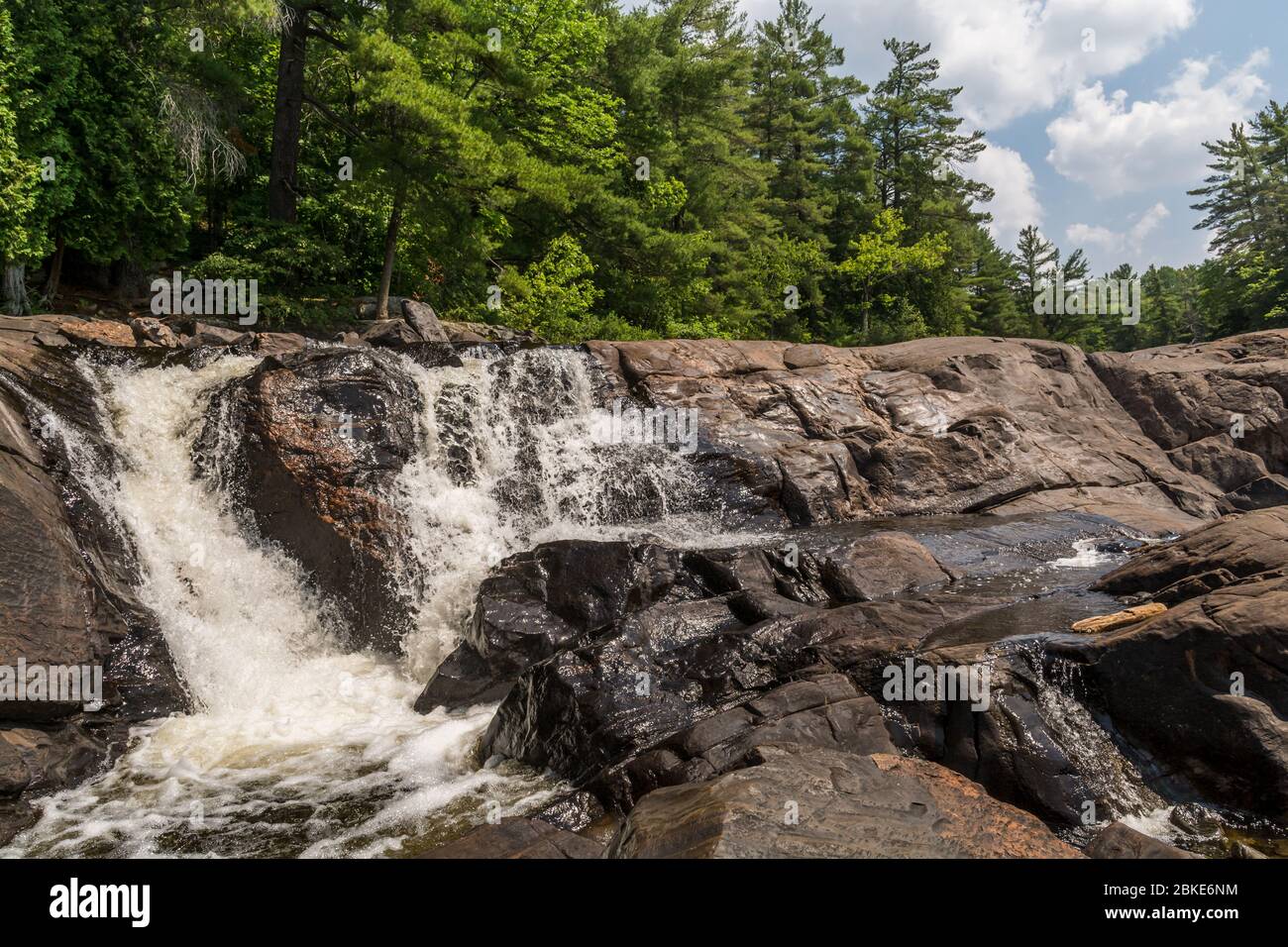 Scenic Waterfalls in summer Stock Photo - Alamy