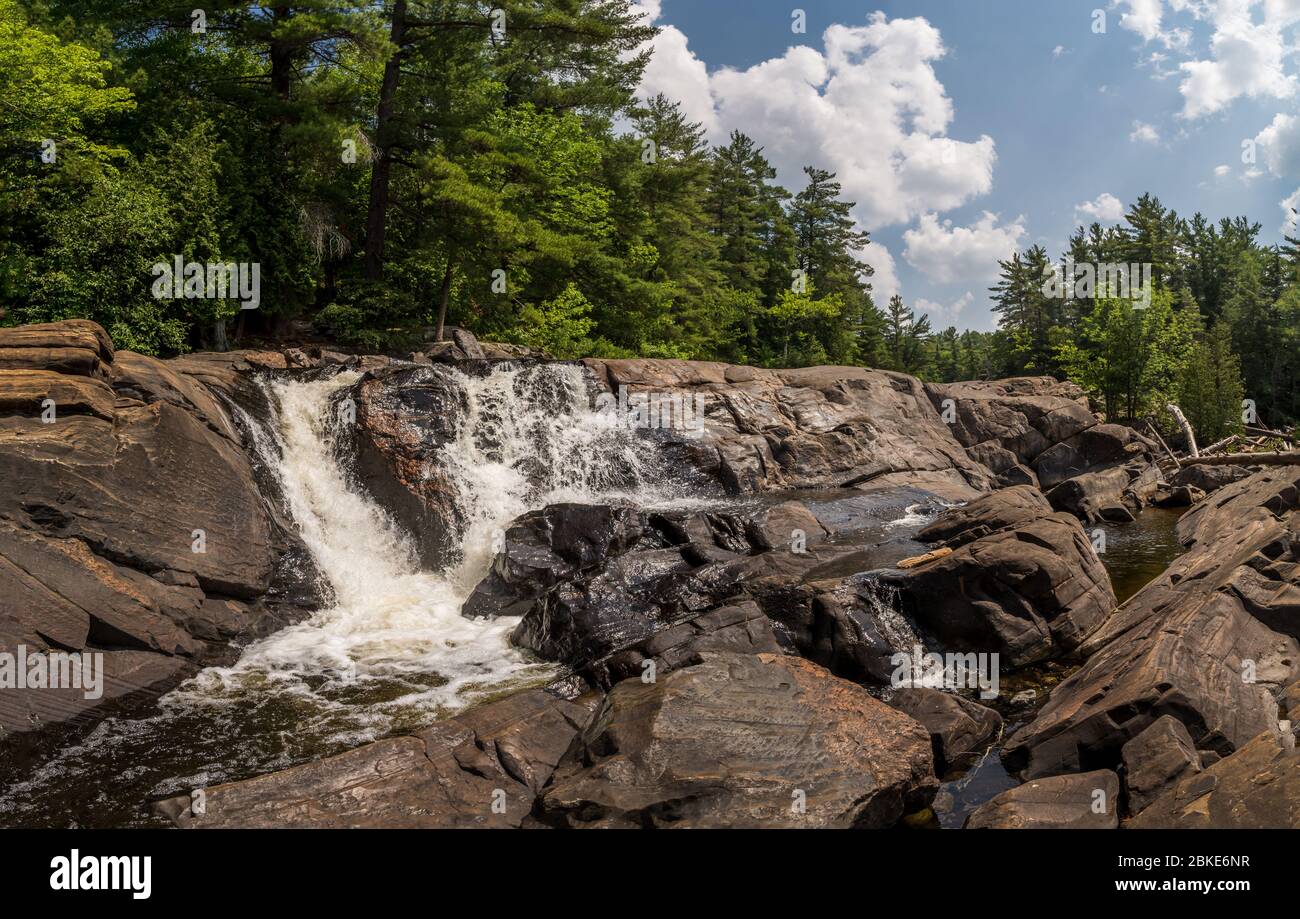 Scenic Waterfalls in summer Stock Photo - Alamy