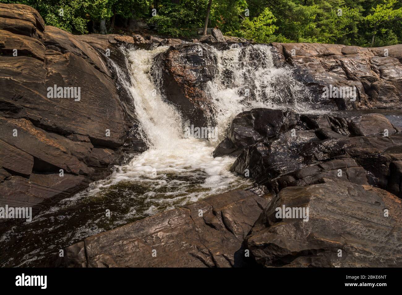 Scenic Waterfalls in summer Stock Photo - Alamy