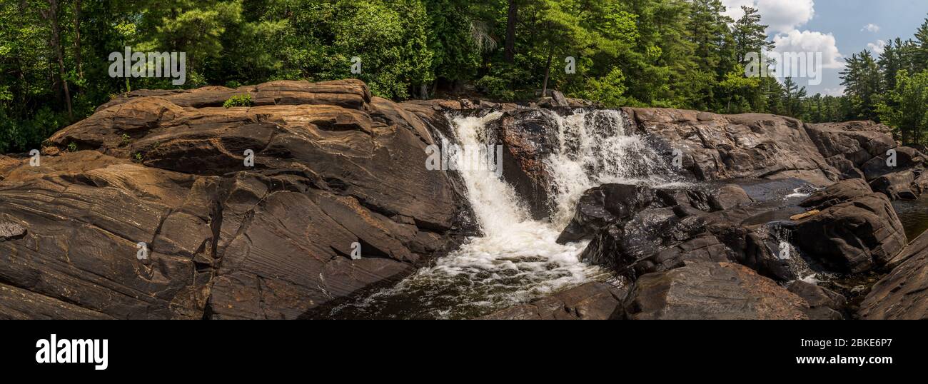 Scenic Waterfalls in summer Stock Photo - Alamy