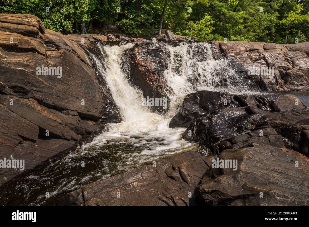Scenic Waterfalls in summer Stock Photo - Alamy