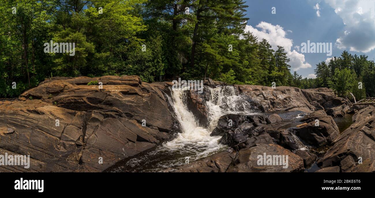 Scenic Waterfalls in summer Stock Photo - Alamy