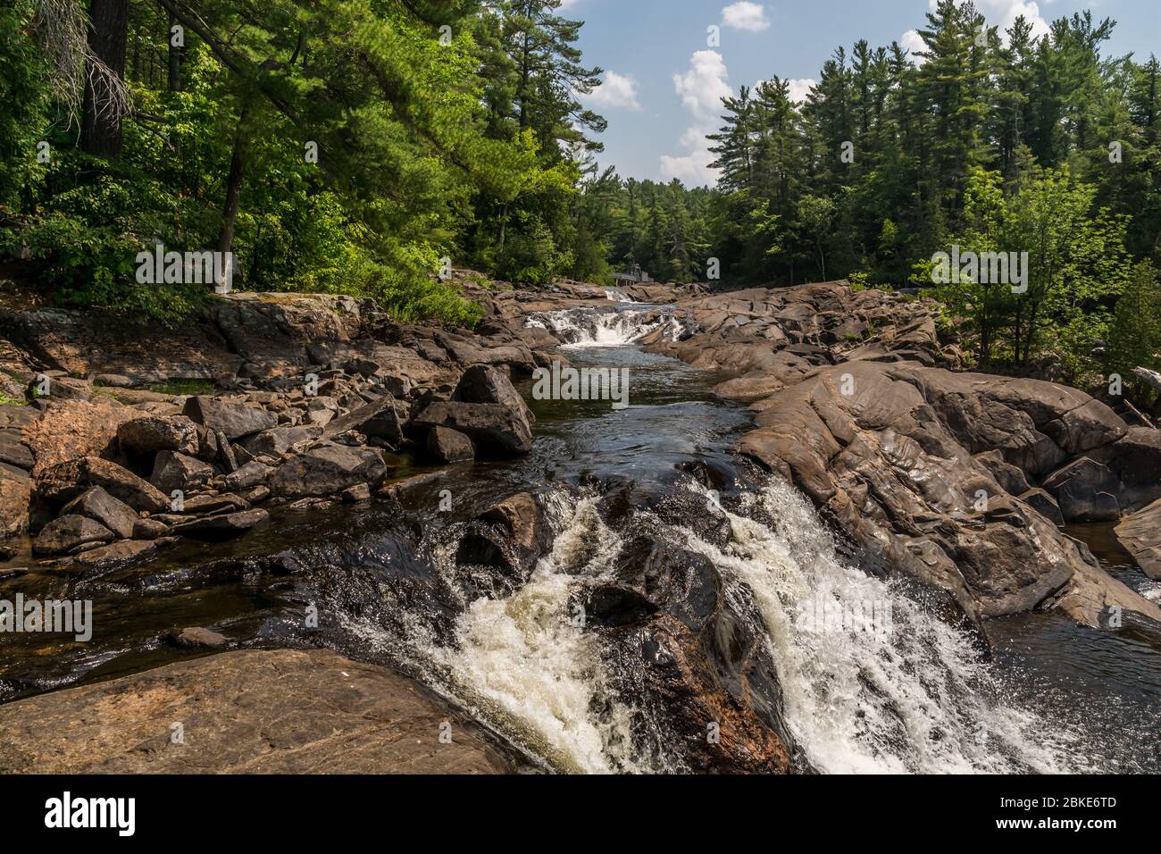 Scenic Waterfalls in summer Stock Photo - Alamy