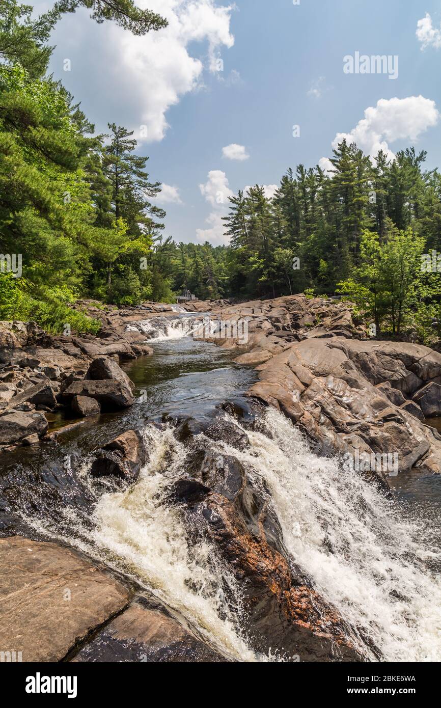 Scenic Waterfalls in summer Stock Photo - Alamy
