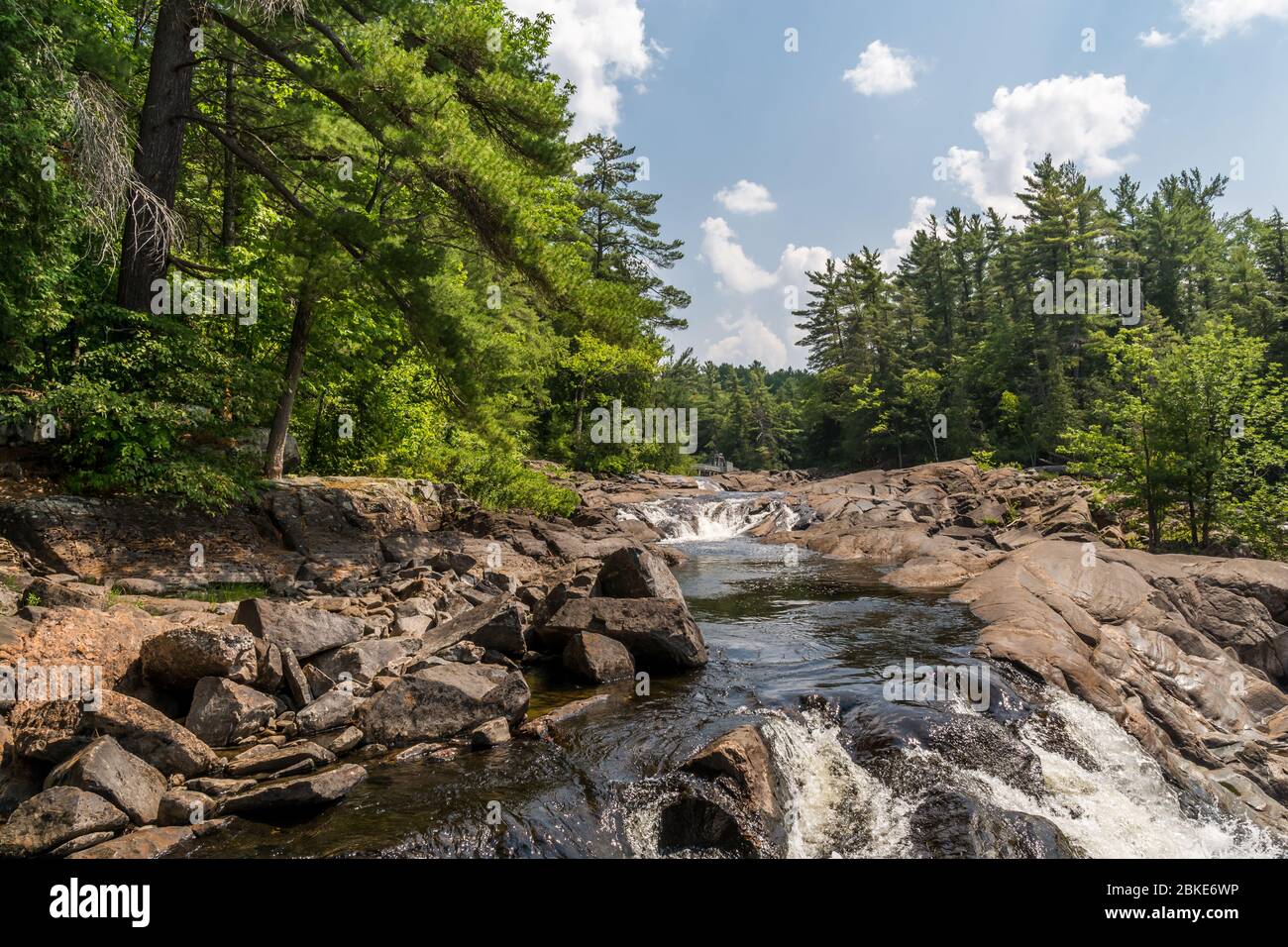Scenic Waterfalls in summer Stock Photo - Alamy