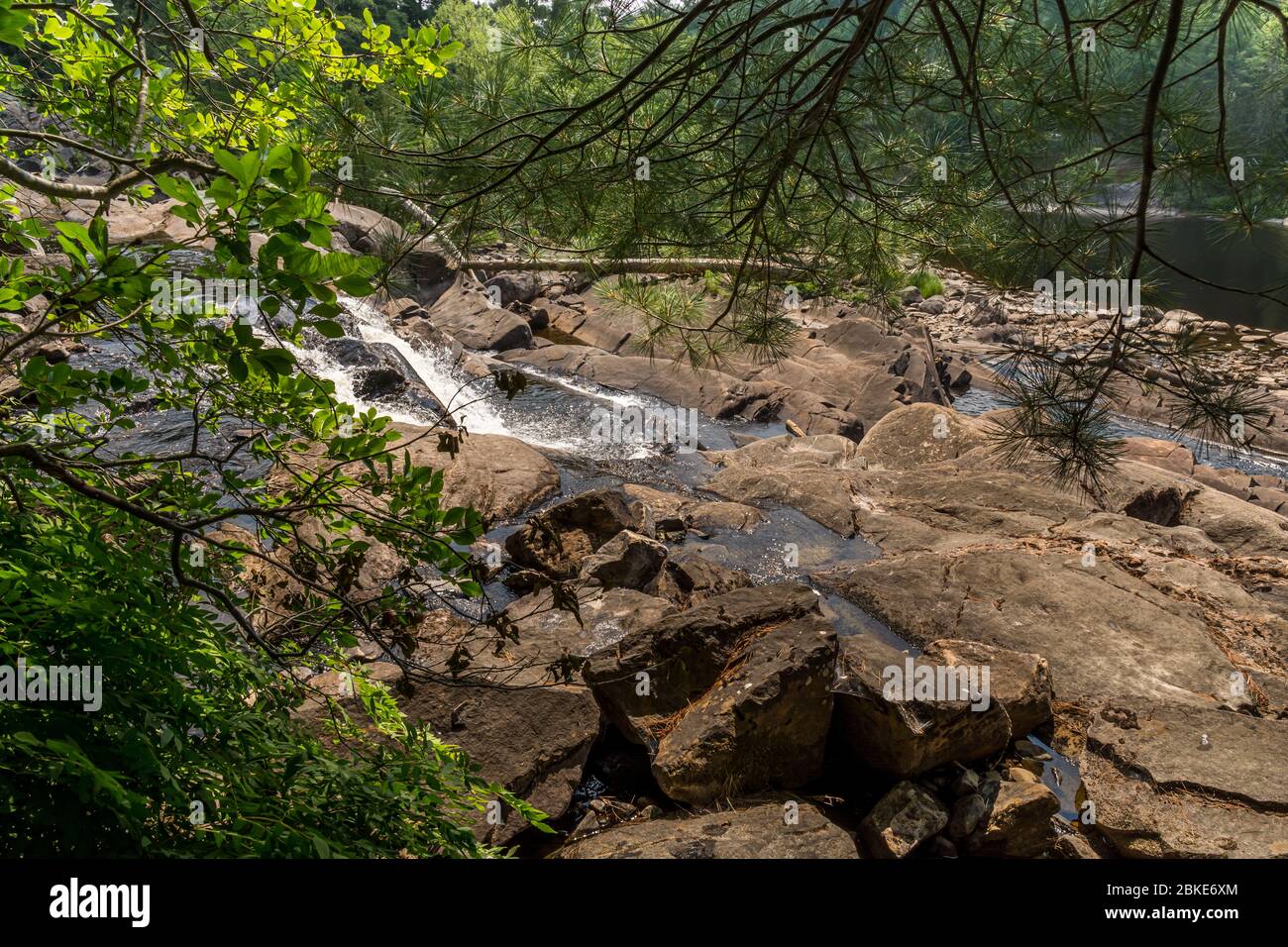 Scenic Waterfalls in summer Stock Photo - Alamy