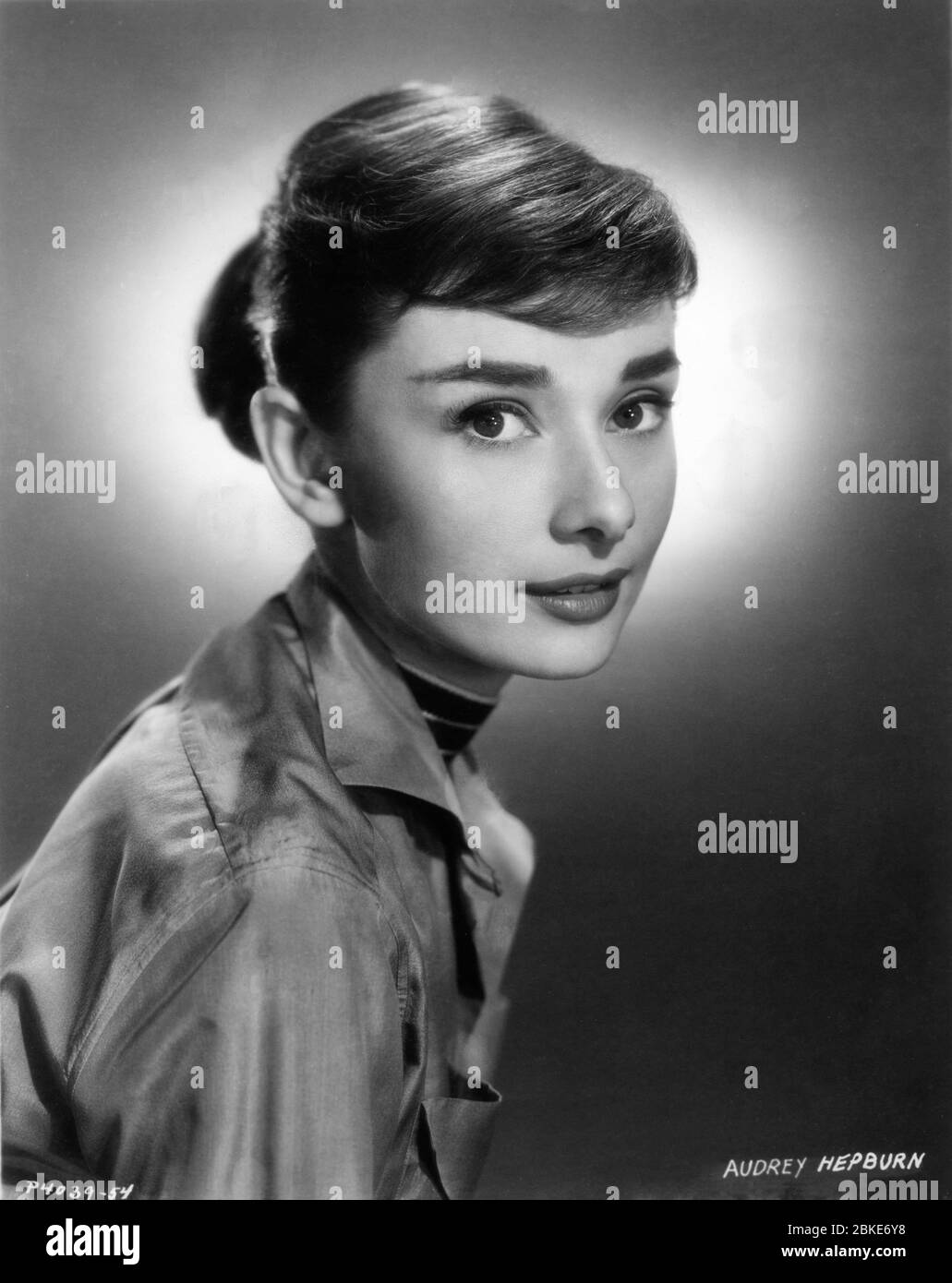 AUDREY HEPBURN 1954 Publicity Portrait by BUD FRAKER for Paramount ...