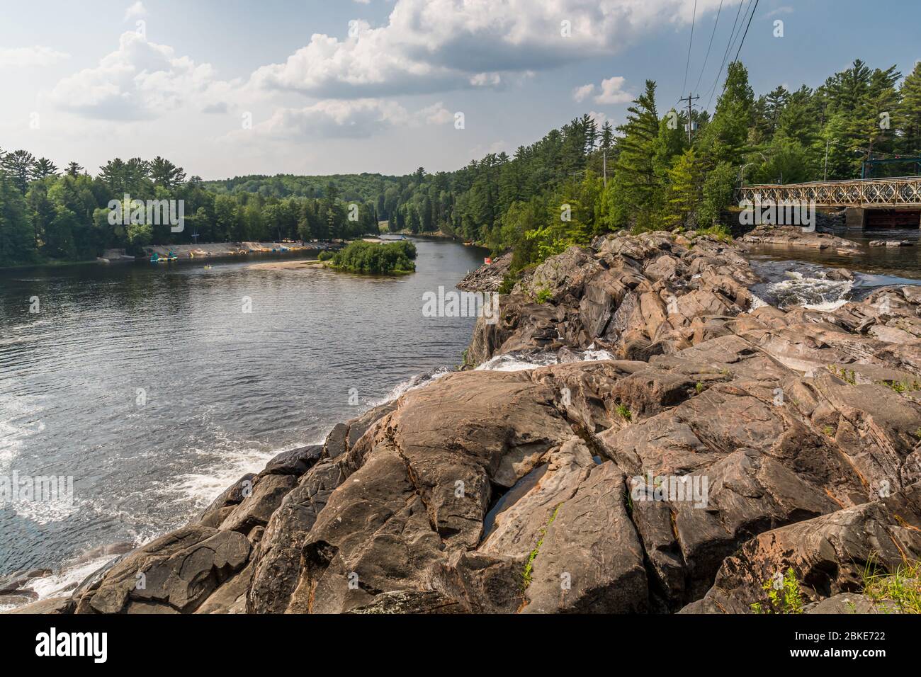 Scenic Waterfalls in summer Stock Photo - Alamy