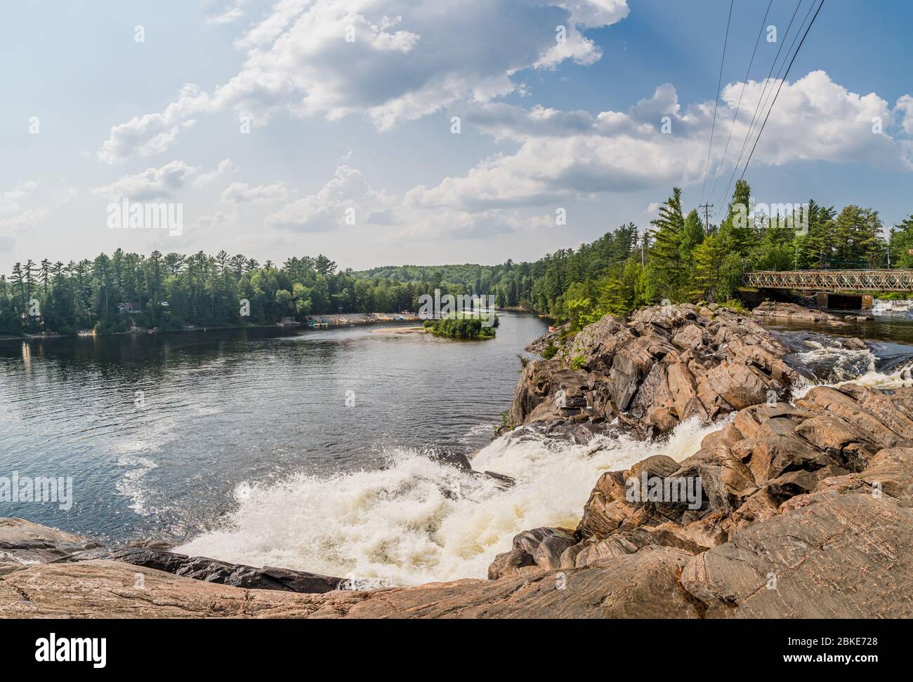 Scenic Waterfalls in summer Stock Photo - Alamy