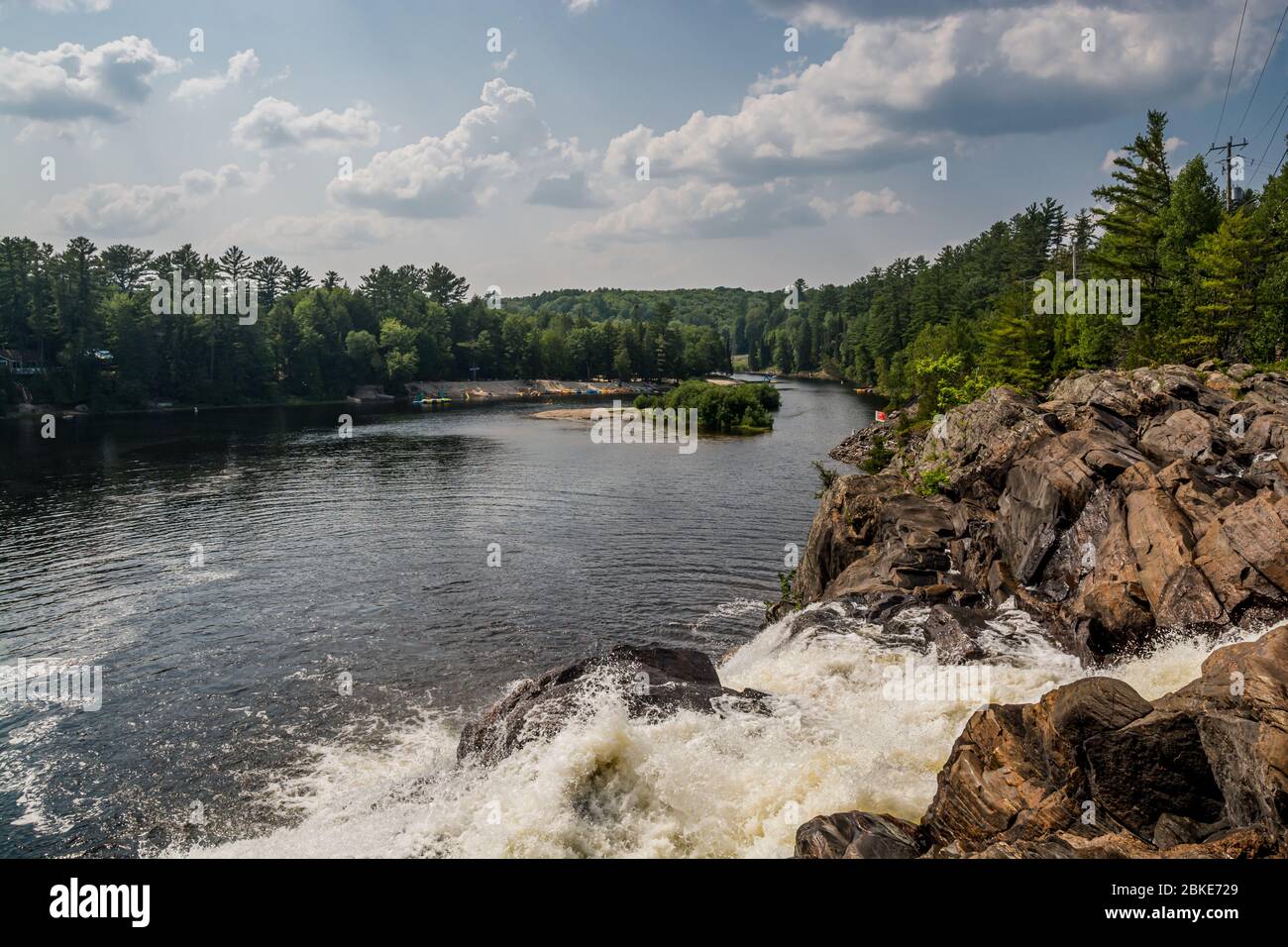 Scenic Waterfalls in summer Stock Photo - Alamy