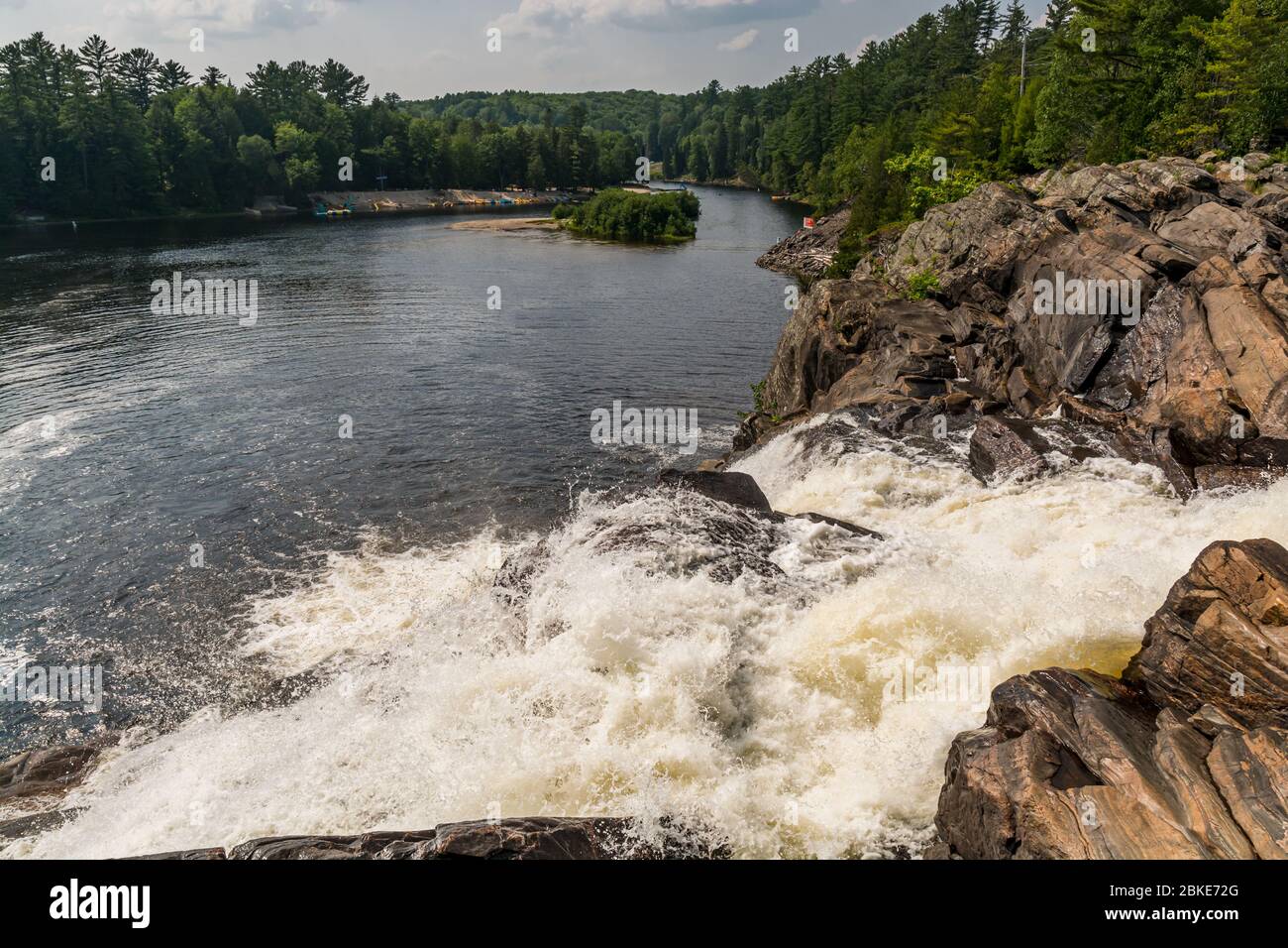 Scenic Waterfalls in summer Stock Photo - Alamy