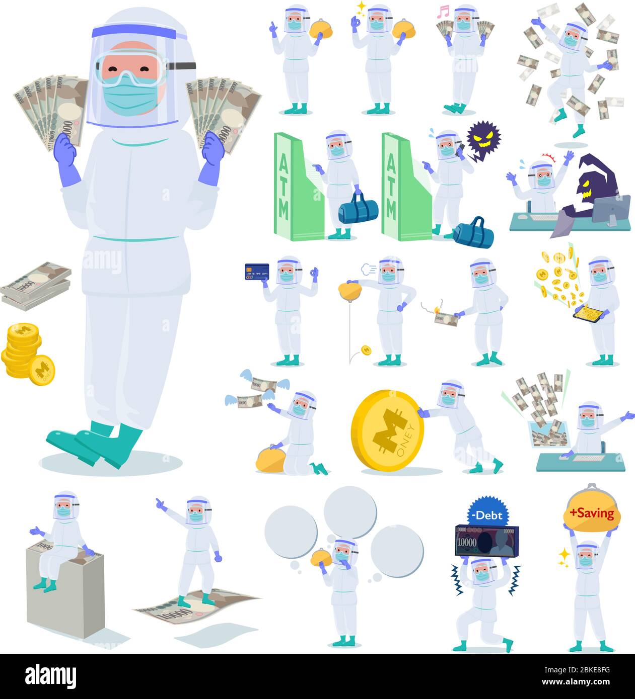 Ppe fraud Stock Vector Images - Alamy