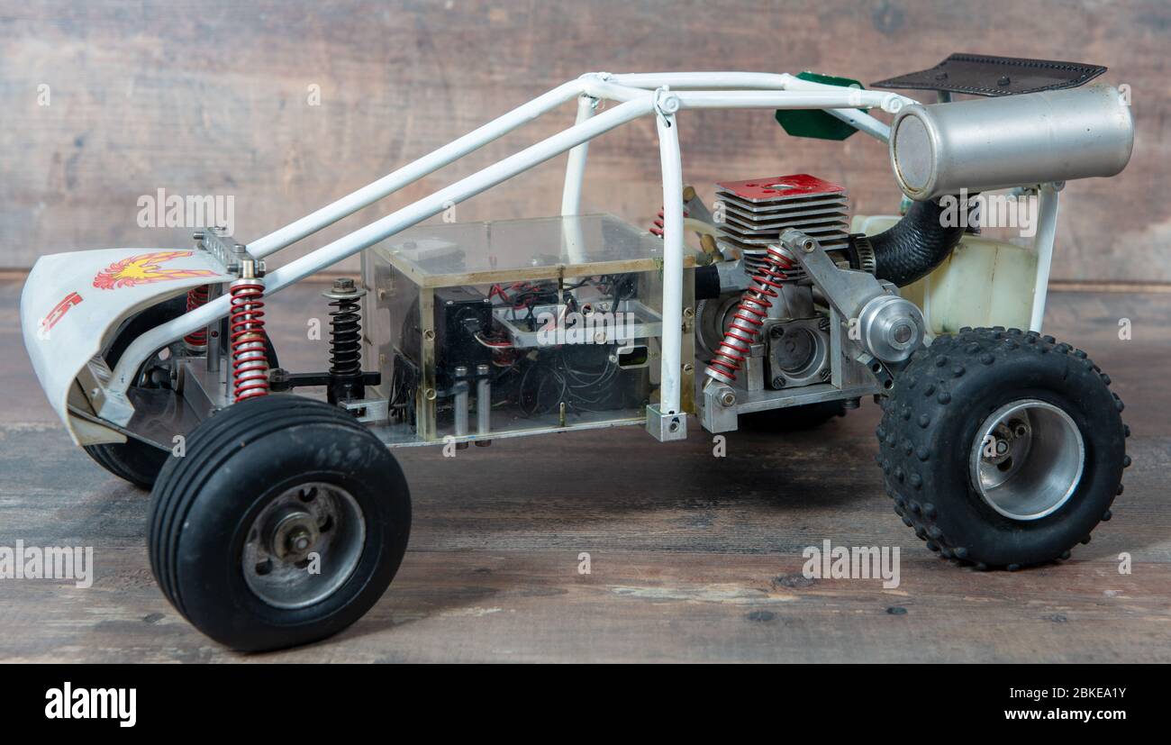 a made by hand RC buggy models Stock Photo - Alamy
