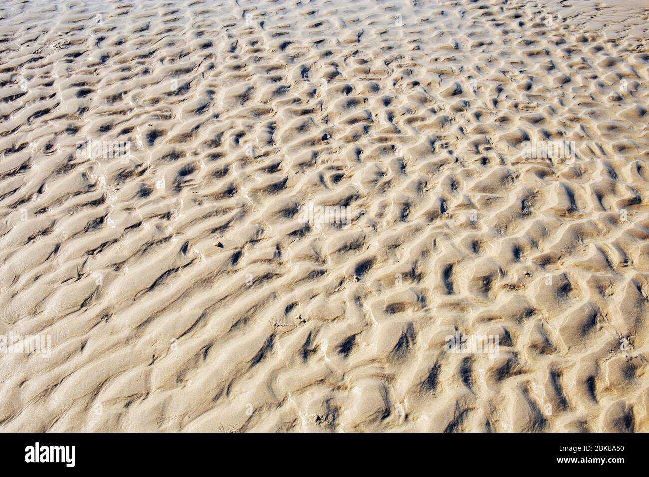 Sand beach at the sea with texture background Stock Photo - Alamy