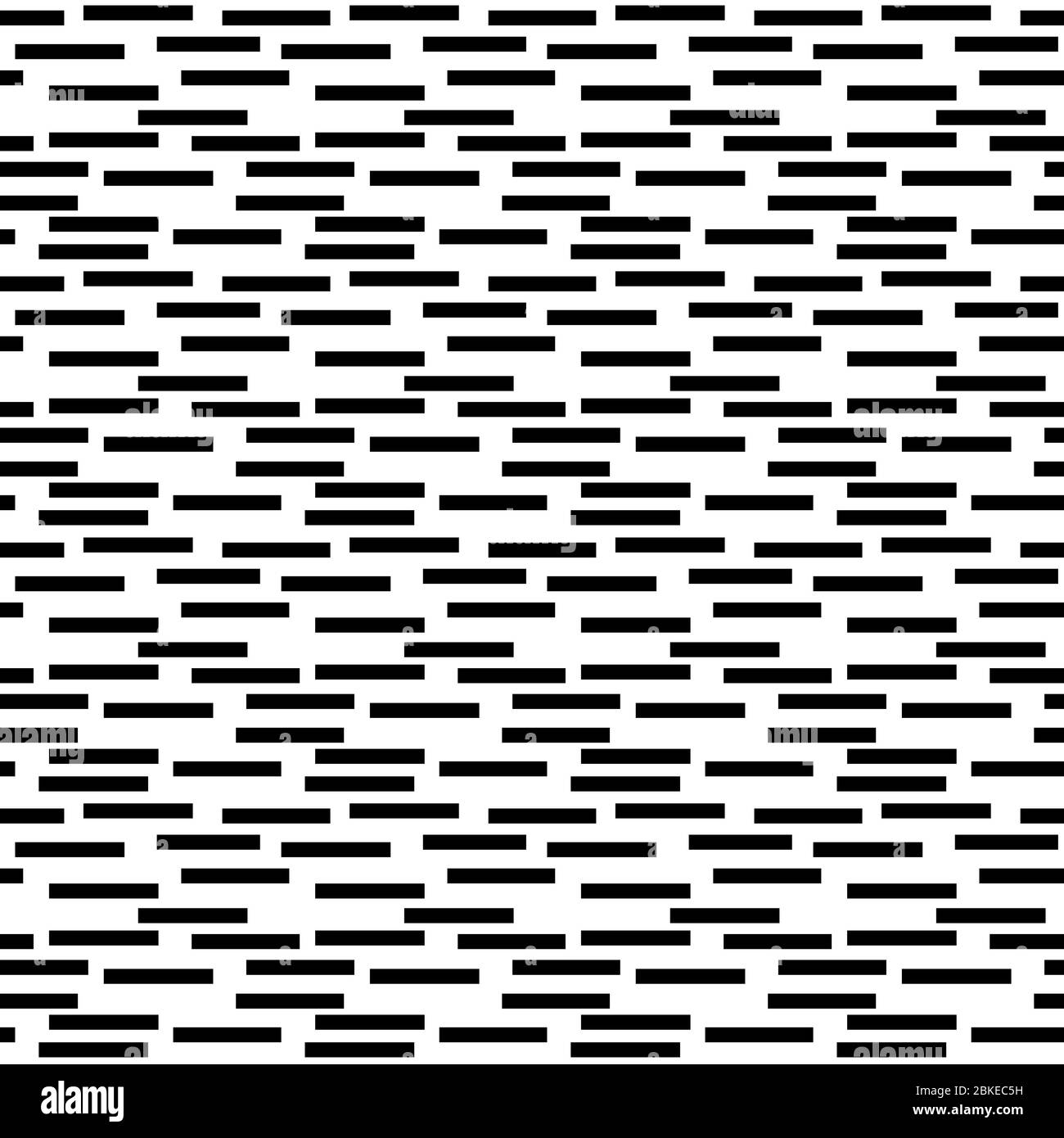 Seamless endless infinity pattern of geometric black rectangle shapes ...