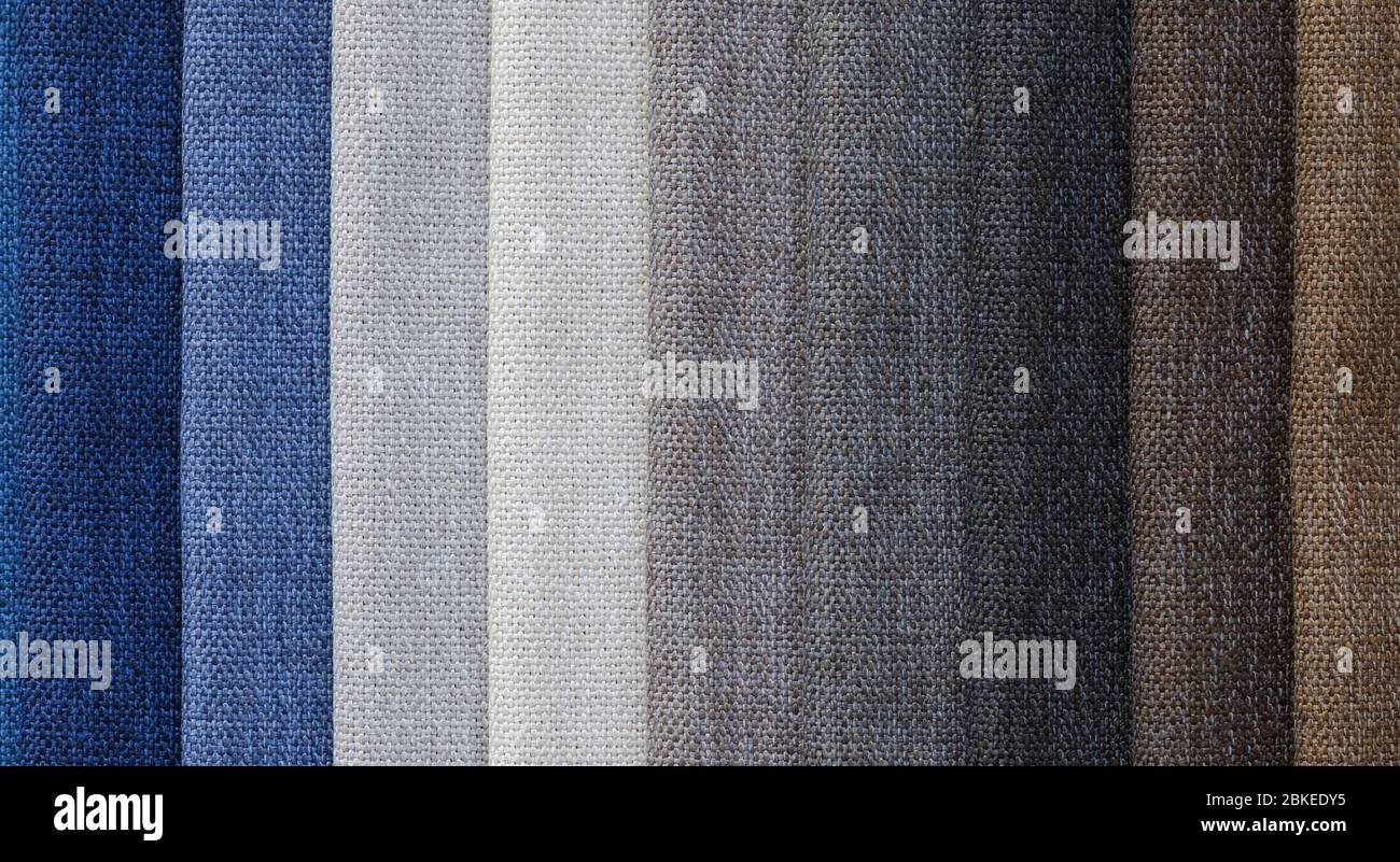 fabric color samples Stock Photo - Alamy