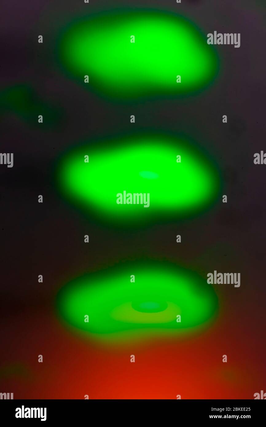 Green Objects on Black and Red Background Photo Stock Photo - Alamy