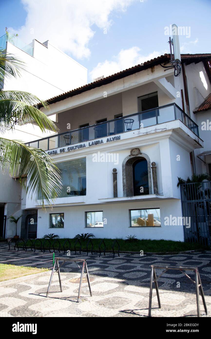 Casa de Cultura Laura Alvim on Ipanema Promenade , Rio de Janeiro ...