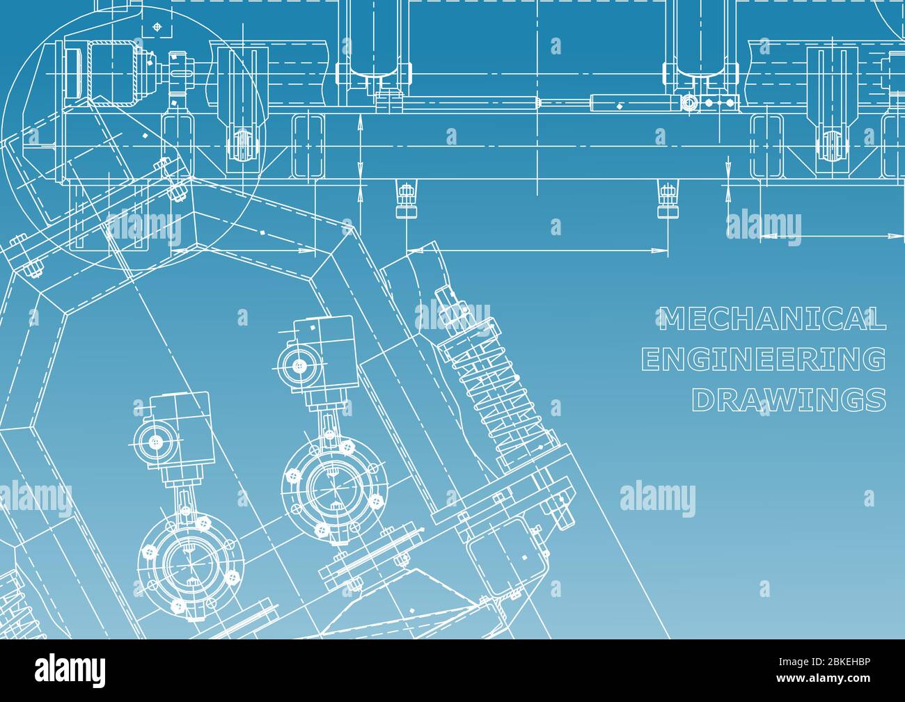 Computer aided design systems. Technical illustrations, backgrounds ...