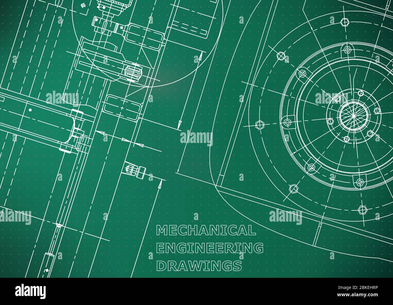 Blueprint, Sketch. Vector engineering illustration. Cover, flyer ...