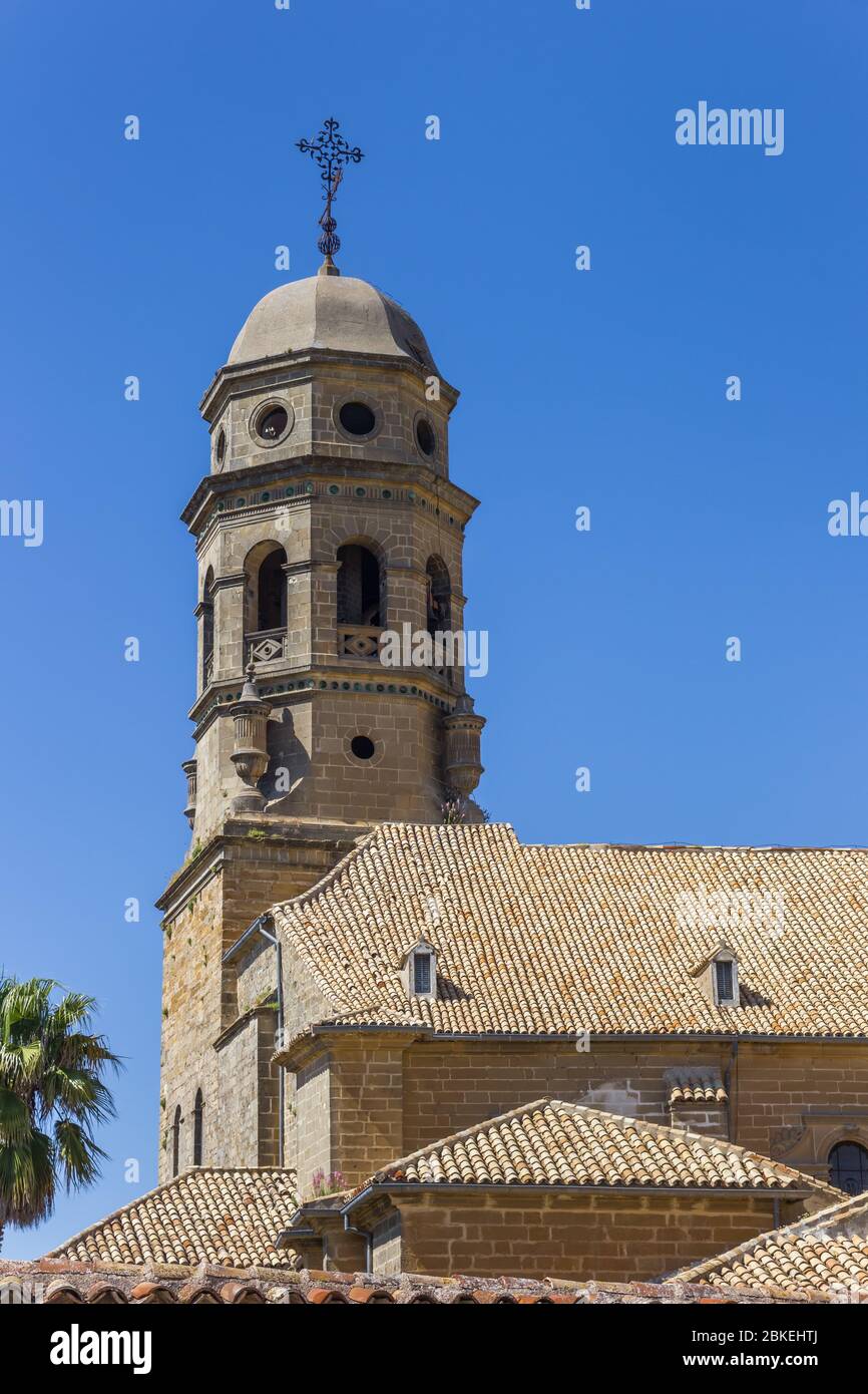 Tower of the historic cathedral in Baeza, Spain Stock Photo - Alamy