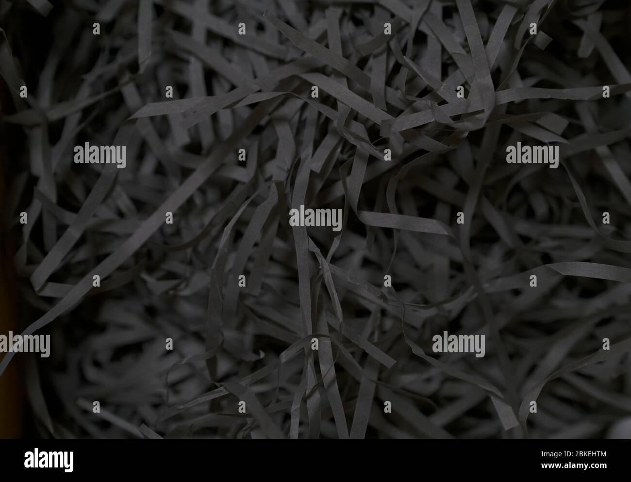 shredded Paper Packing Material Delivery, mail service,shipment concept ...