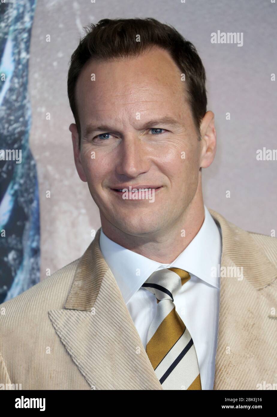 Patrick Wilson attends the "Aquaman" world premiere at Cineworld ...