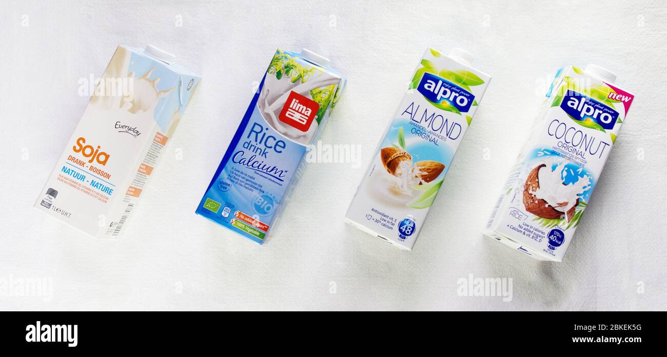 Soy milks hi-res stock photography and images - Alamy