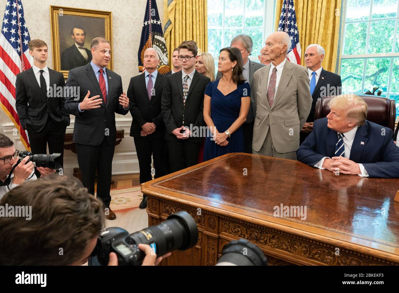 On July 19, 2019, President Donald J. Trump and Vice President Mike ...