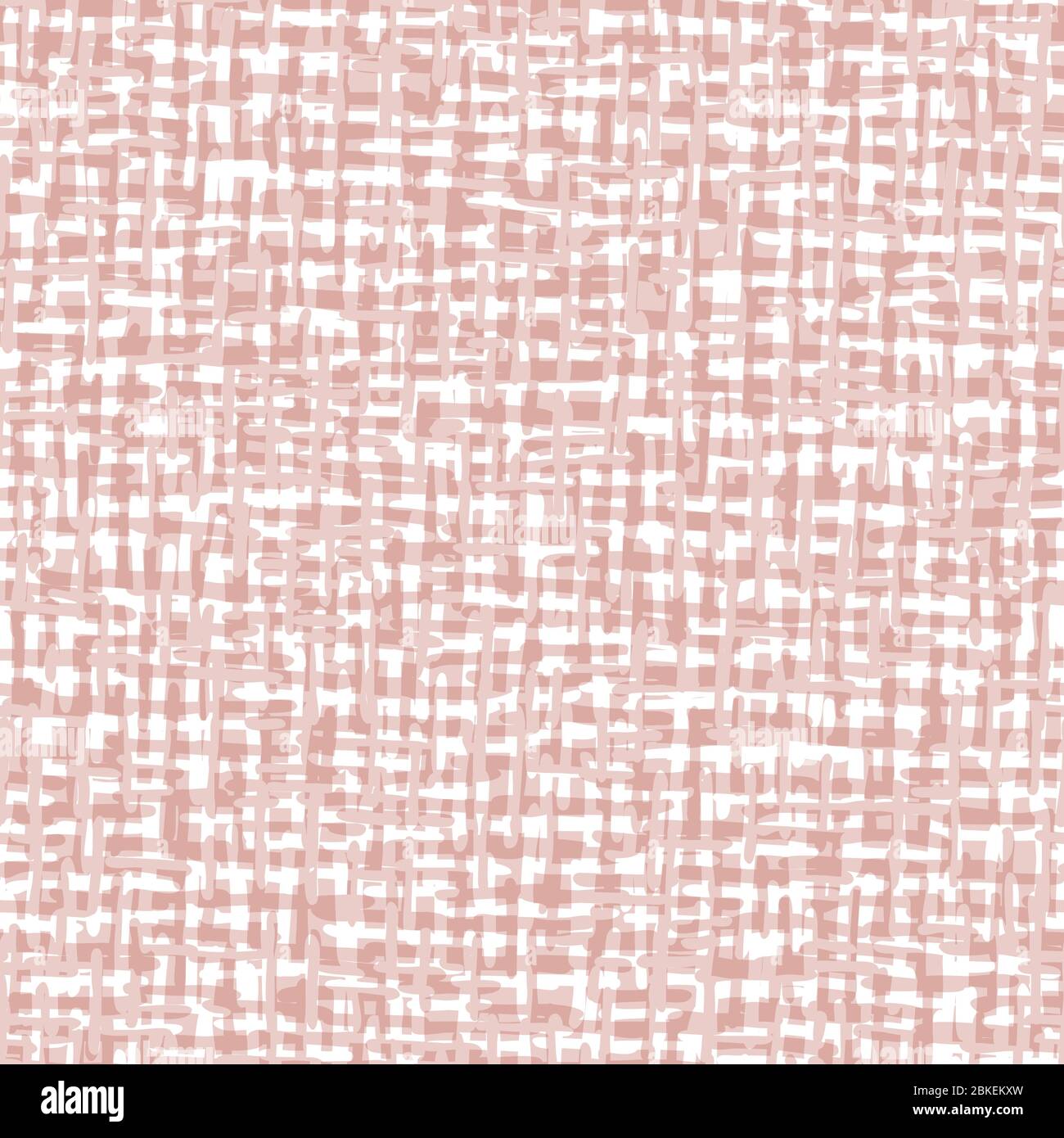 Abstract Monochrome Hand Drawn Textile Weave Texture Cross Hatch Vector