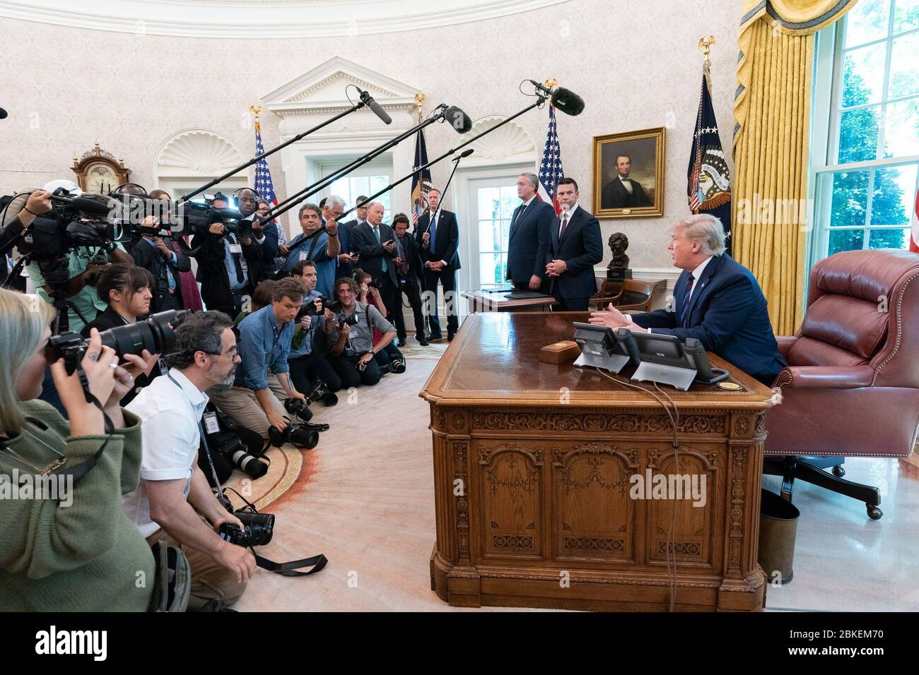 On July 26, 2019, President Donald Trump announced the signing of an ...