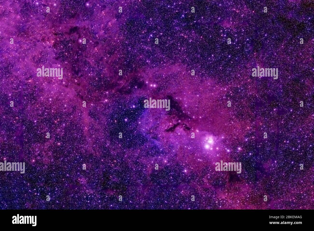 Purple galaxy in deep space. Elements of this image were furnished by ...