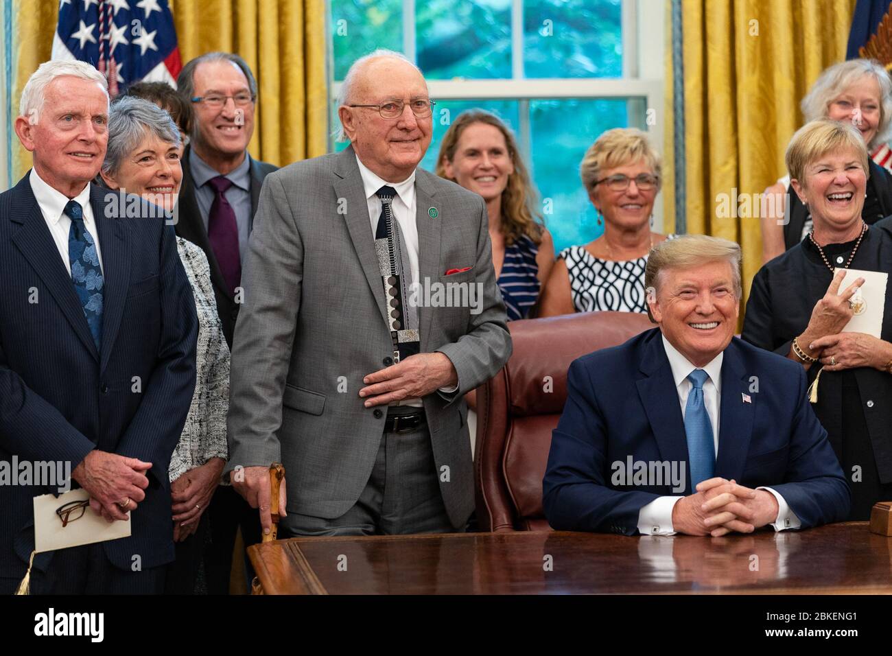 On August 22, 2019, President Donald Trump awarded the Presidential ...
