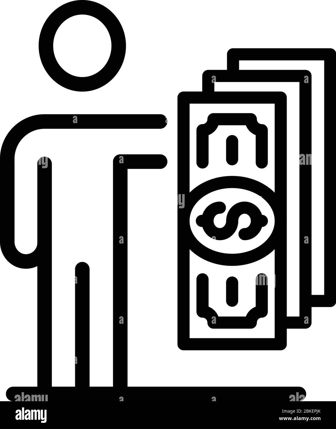 Hand holding banknotes in Black and White Stock Photos & Images - Alamy