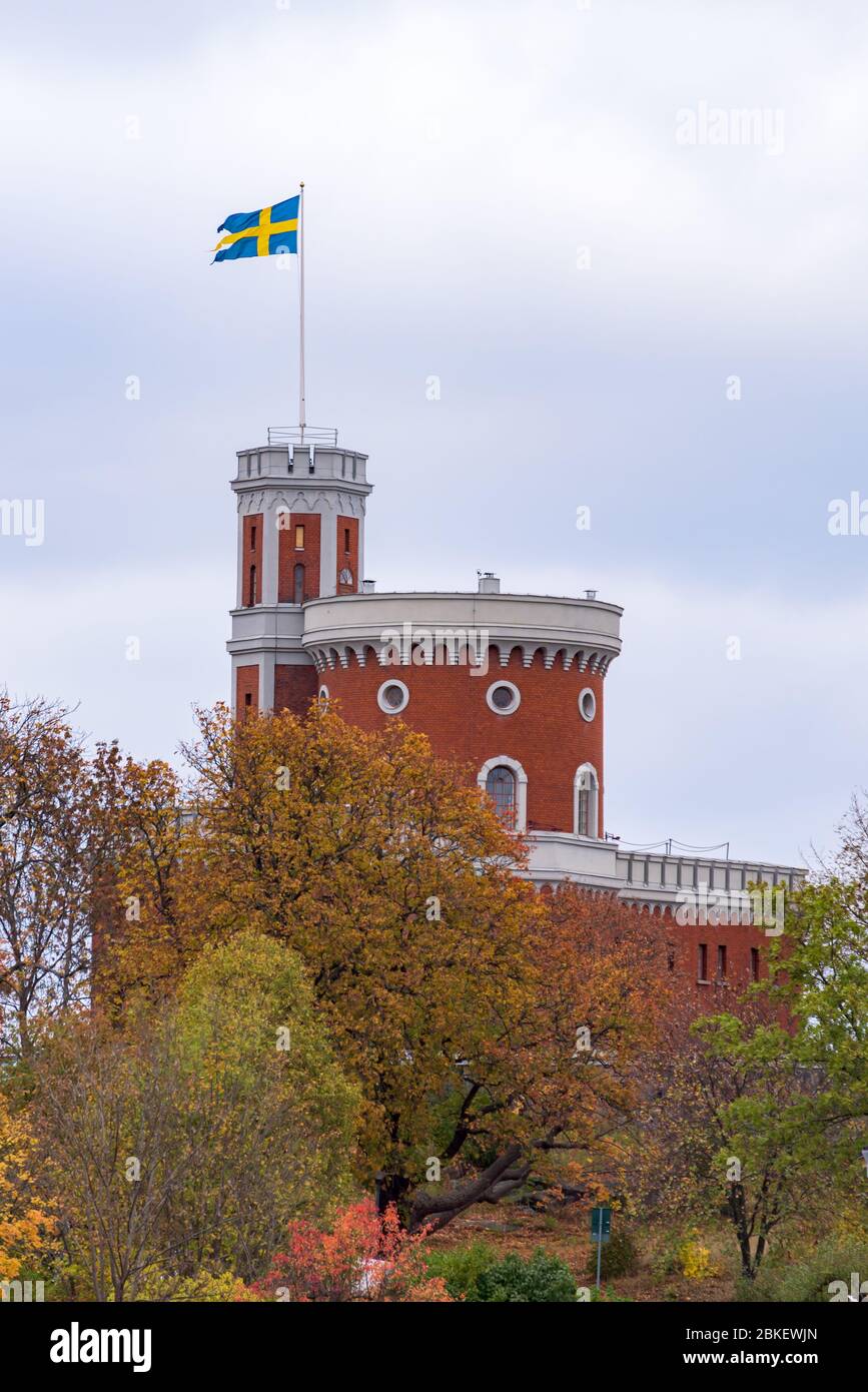 Kastellet, Castle on Kastellholmen island, Stockholm, Sweden Stock ...