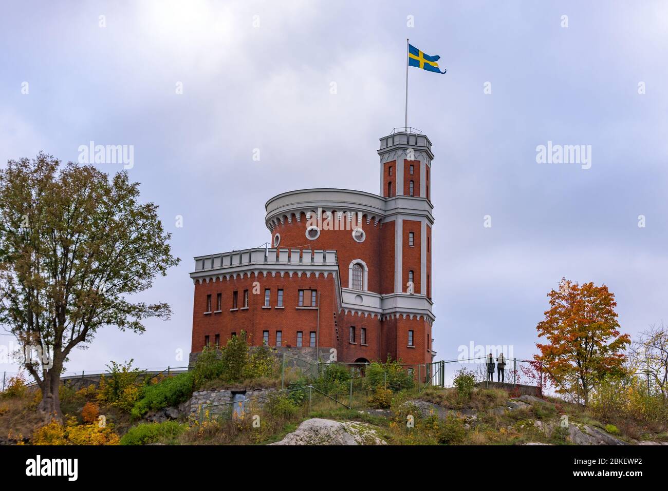 Kastellet, Castle on Kastellholmen island, Stockholm, Sweden Stock ...