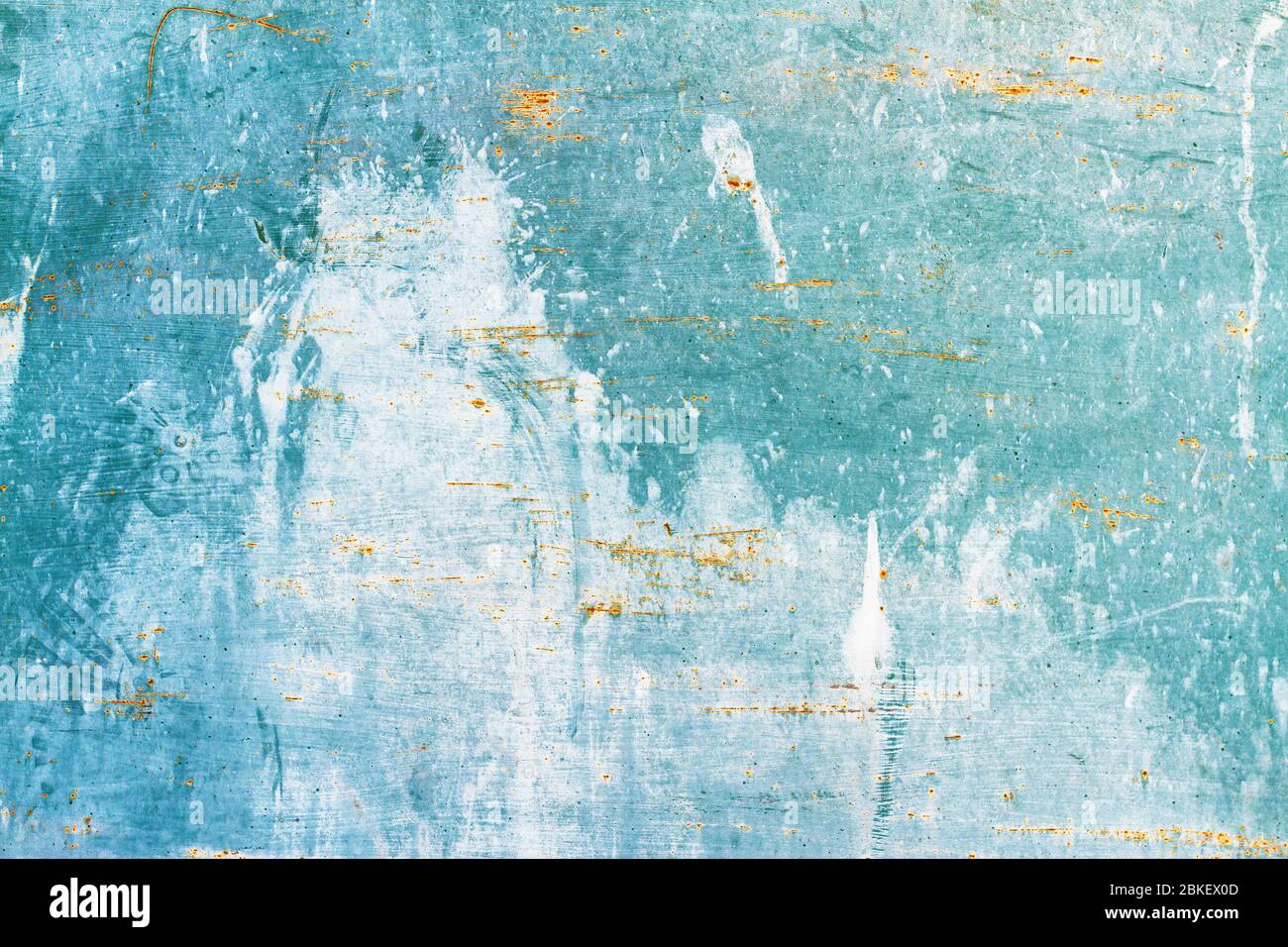 Old blue metal texture Stock Photo - Alamy