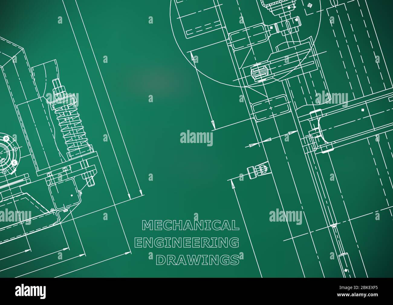 Blueprint, Sketch. Vector engineering illustration. Cover, flyer ...