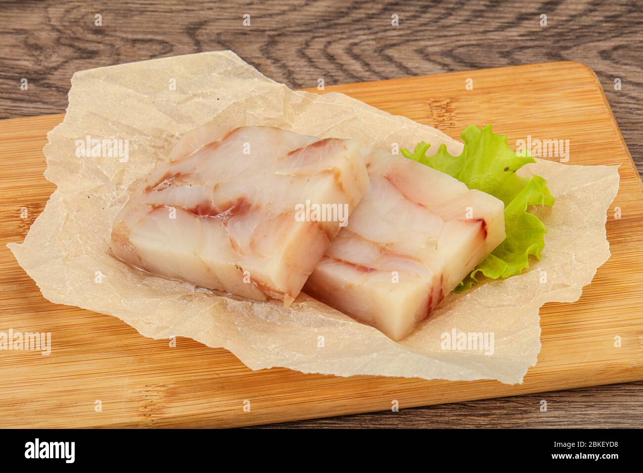 Raw dietary pollock fish fillet for cooking Stock Photo - Alamy