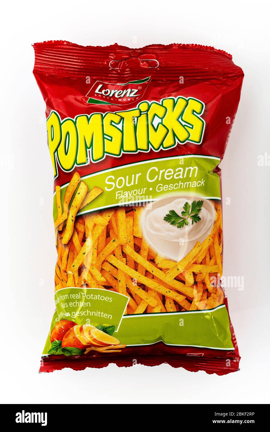 Lorenz Pomsticks snack Stock Photo - Alamy