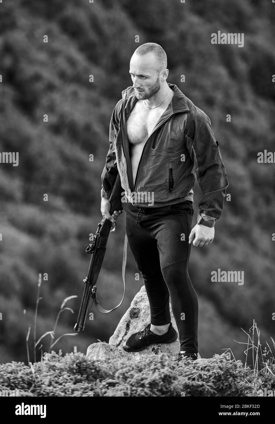 perfect soldier. polygon. military style. male in camouflage. army ...