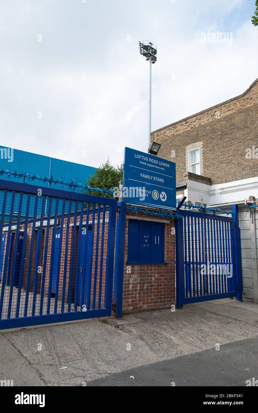 The Loft Blue Stadium 1960s 1970s Architecture Steel Structure QPR FC ...