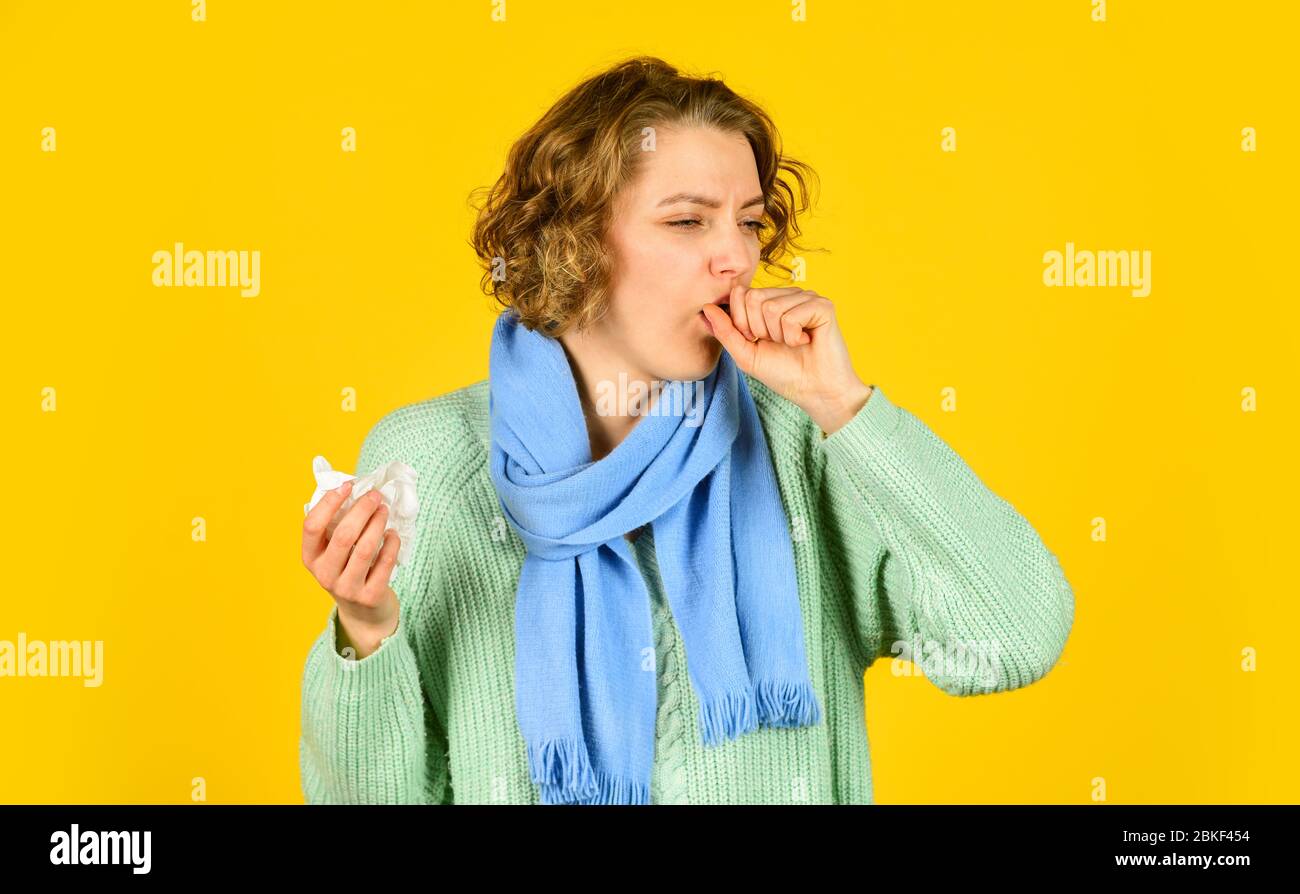 Inflammation nasal sinus. Respiratory disease. Influenza infection ...
